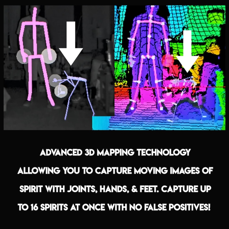 XLS Camera , Advanced 3D Mapping for Ghost Hunting, Includes Everything ...