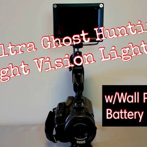 Ghost Hunting Ultra Night Vision Light - Enough Infrared Light for Any ...