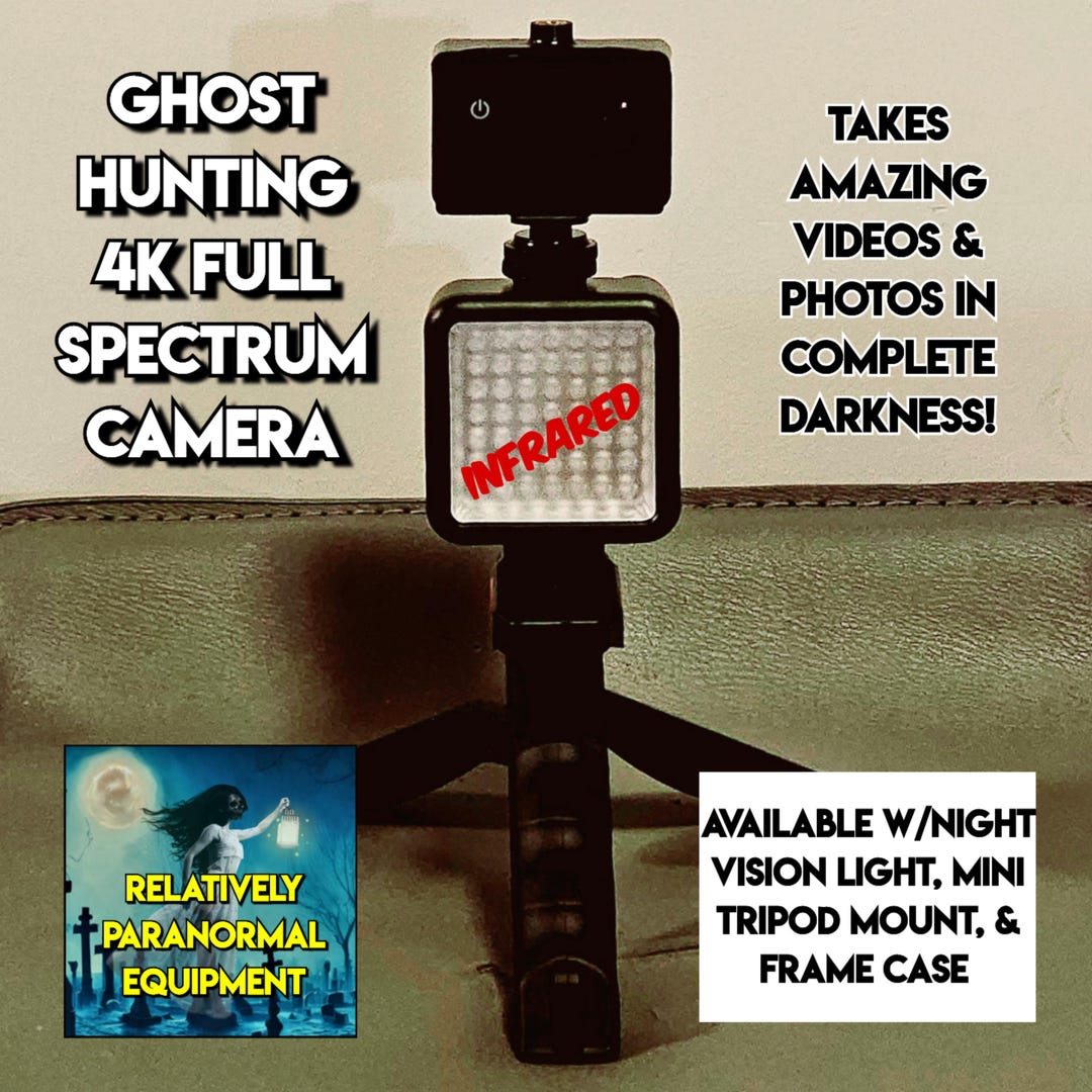 Ghost Hunting 4K Full Spectrum Camera Takes Amazing Videos & Photos in ...