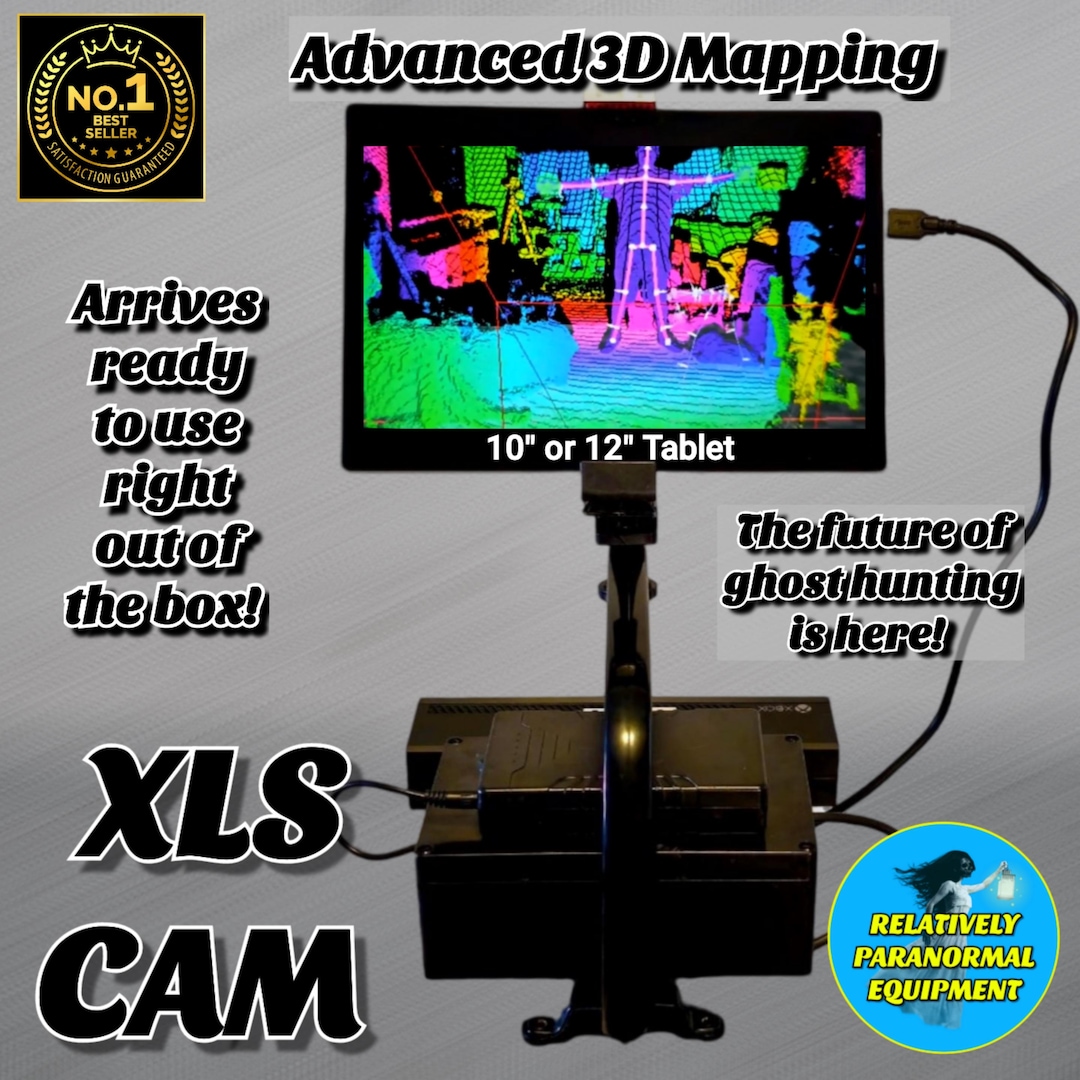 XLS Camera Advanced 3D Mapping for Ghost Hunting! Comes With Everything ...