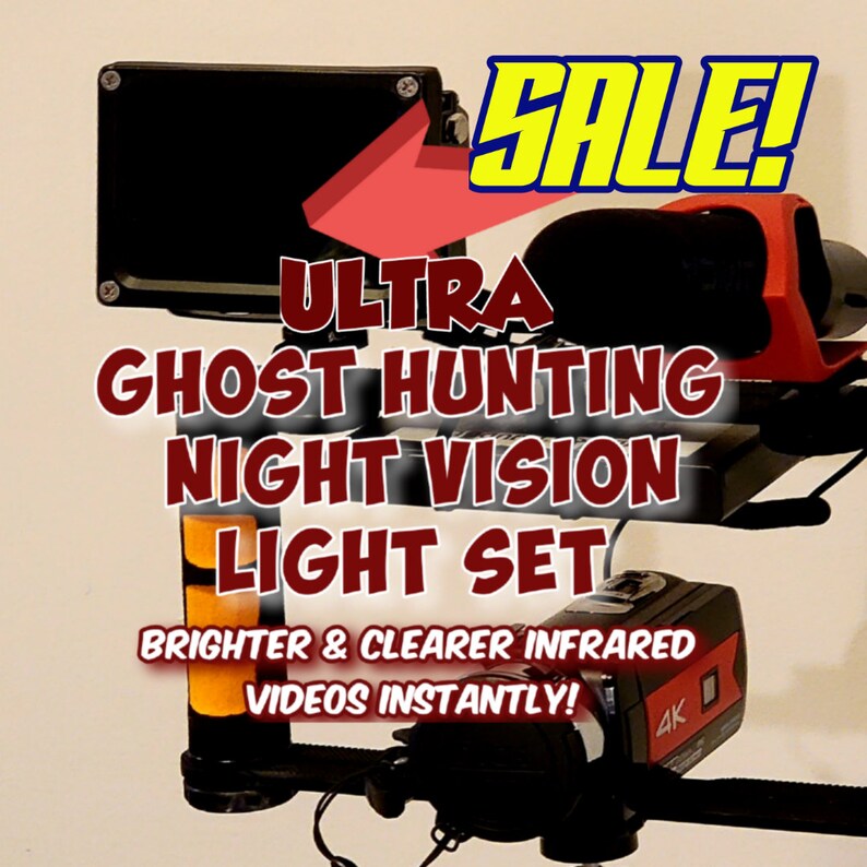 Ultra Ghost Hunting Night Vision Light Set Paranormal - Etsy