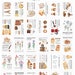 30 Sheets of Retro Deco Paper for Scrapbooking - Etsy Canada