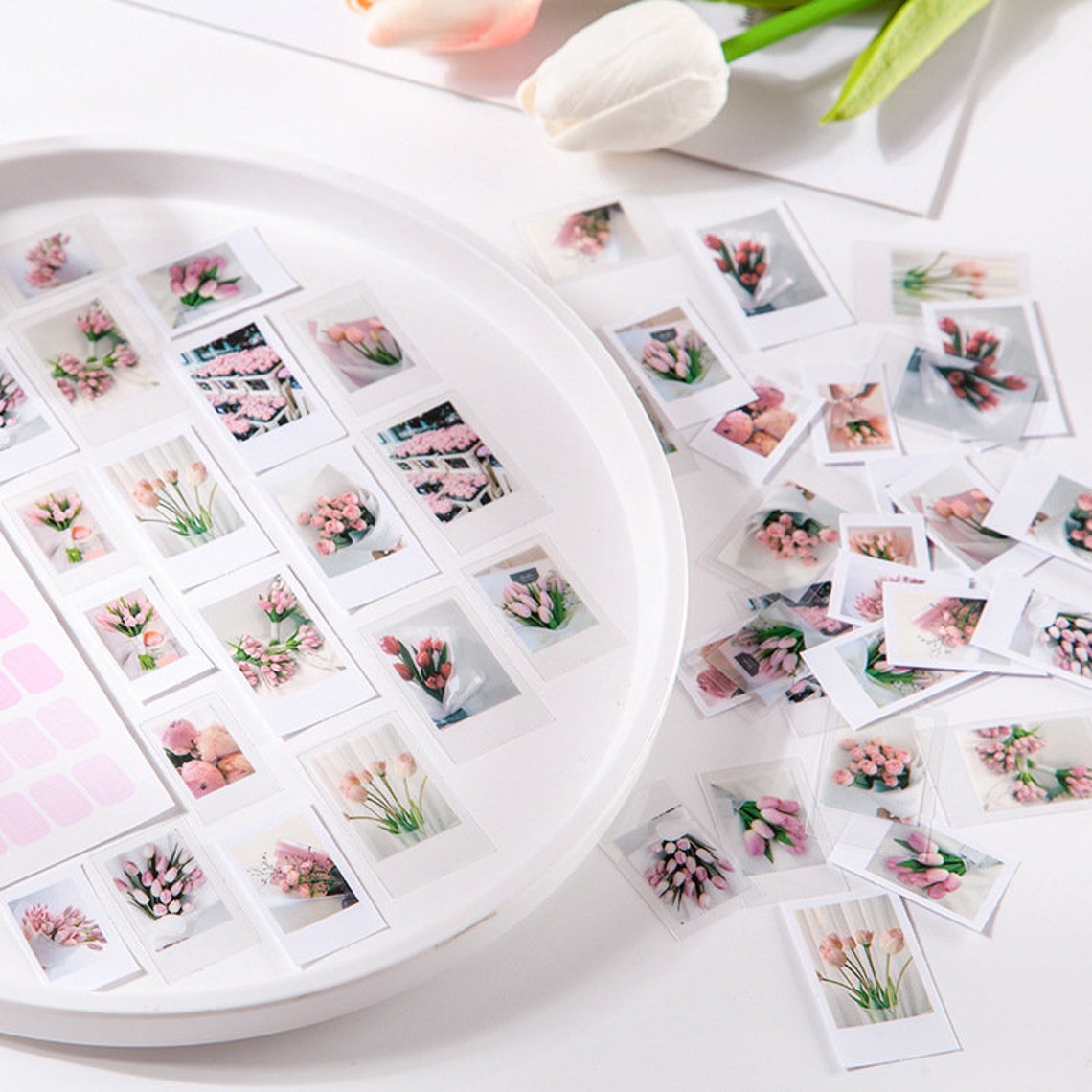 30pcs/bag Album Back Laptop Scrapbooking Planner Natural Decorative ...