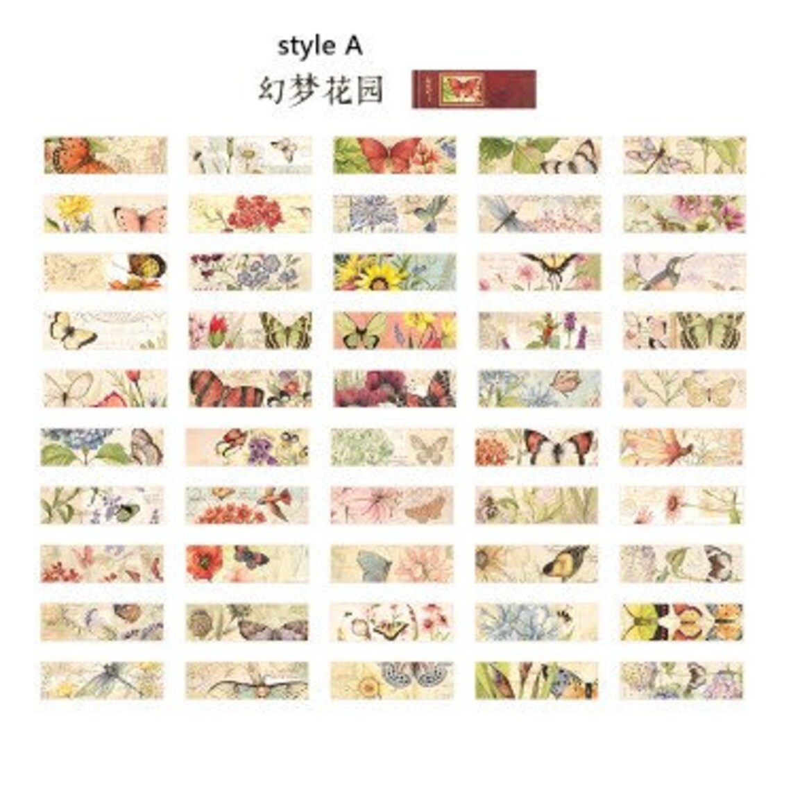 50 Sheet Ephemera Vintage Stickers - Etsy