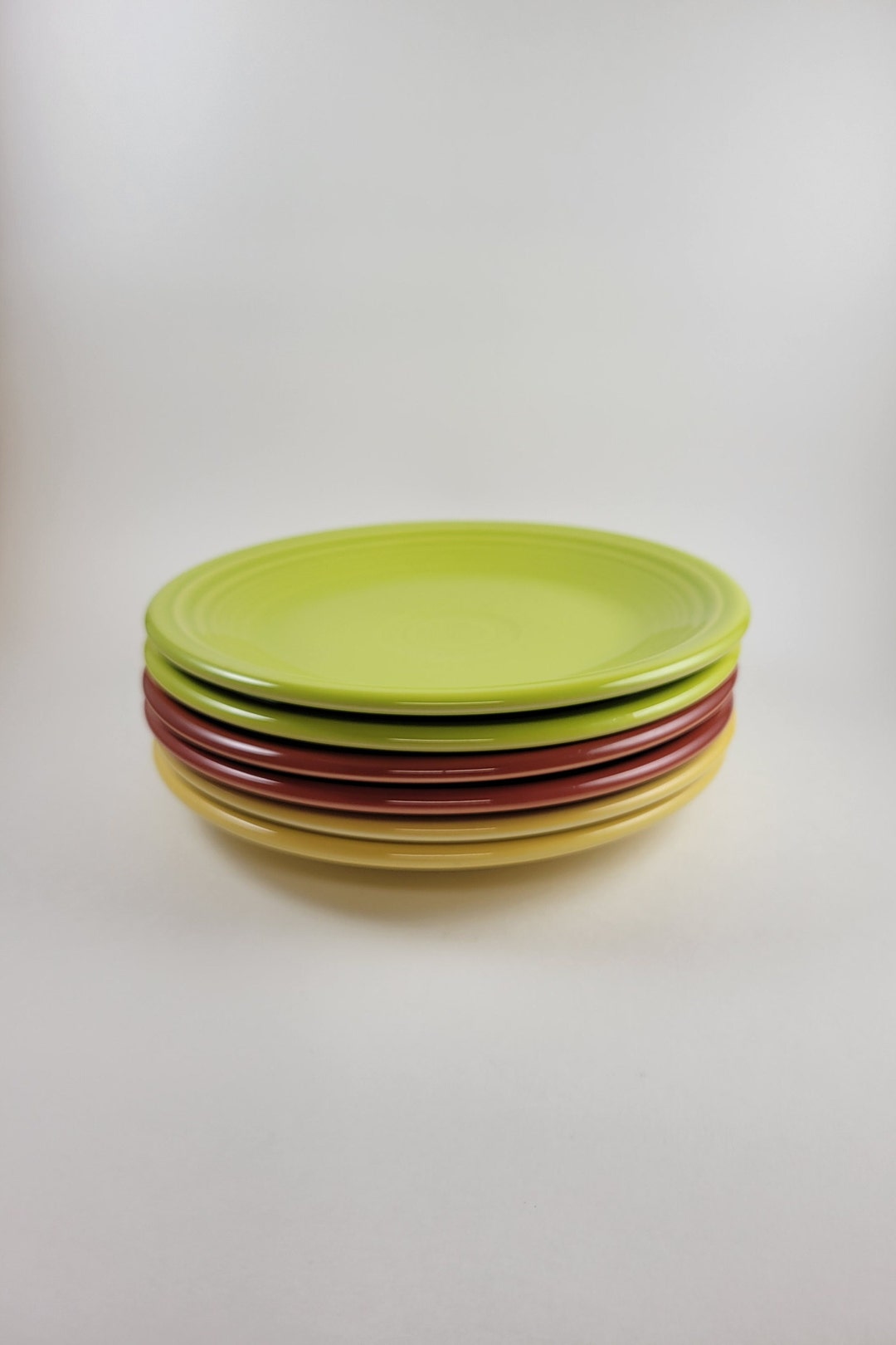 Fiesta Bread Plate Set, Set of 2 Paprika, Lemongrass, or Sunflower ...