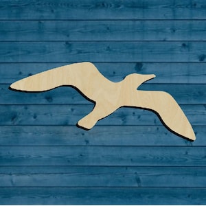 Seagull Shape | Ocean | Birds | Multiple Sizes | Laser Cut | Unfinished ...