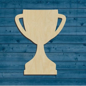 Sports | Award | Trophy Shape | Multiple Sizes | Laser Cut | Unfinished ...