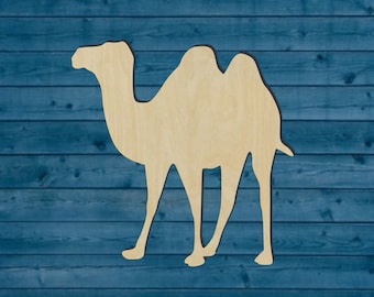 Camel Laser Cut Out Unfinished Wood Shape Craft Supply CML4 - Etsy