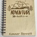 Personalized Adventure Journal Notebook | Wood | Diary | Vacation ...