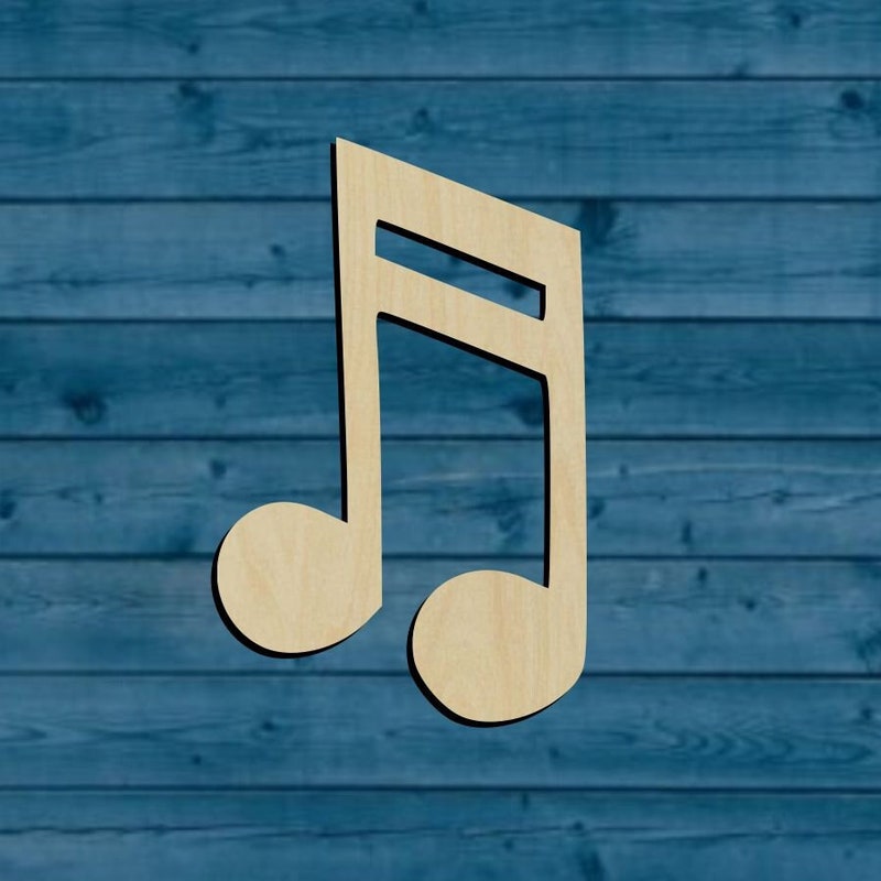 Music Wood Shapes - Etsy
