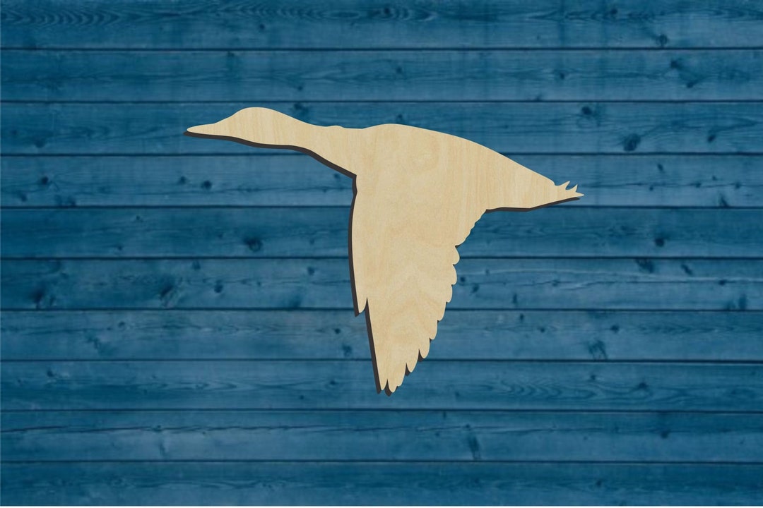 Birds | Flying Duck | Duck Shape | Multiple Sizes | Laser Cut ...