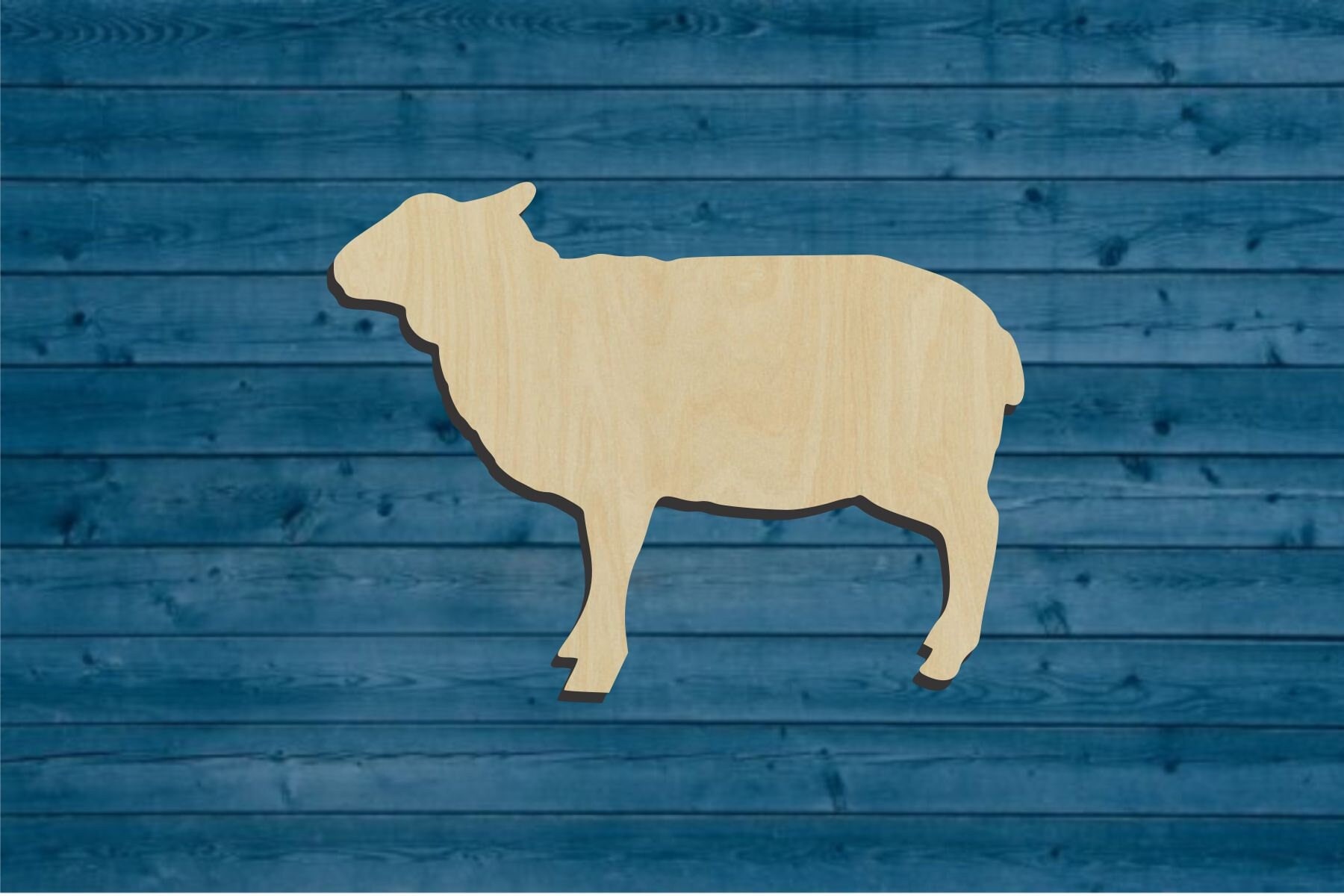 Nativity Lamb Shape Multiple Sizes Laser Cut - Etsy