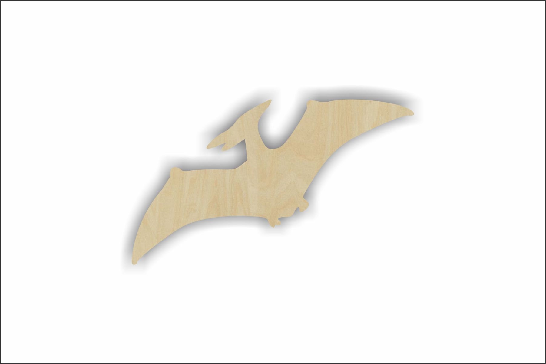 Pterodactyl Shape Multiple Sizes Laser Cut Unfinished - Etsy