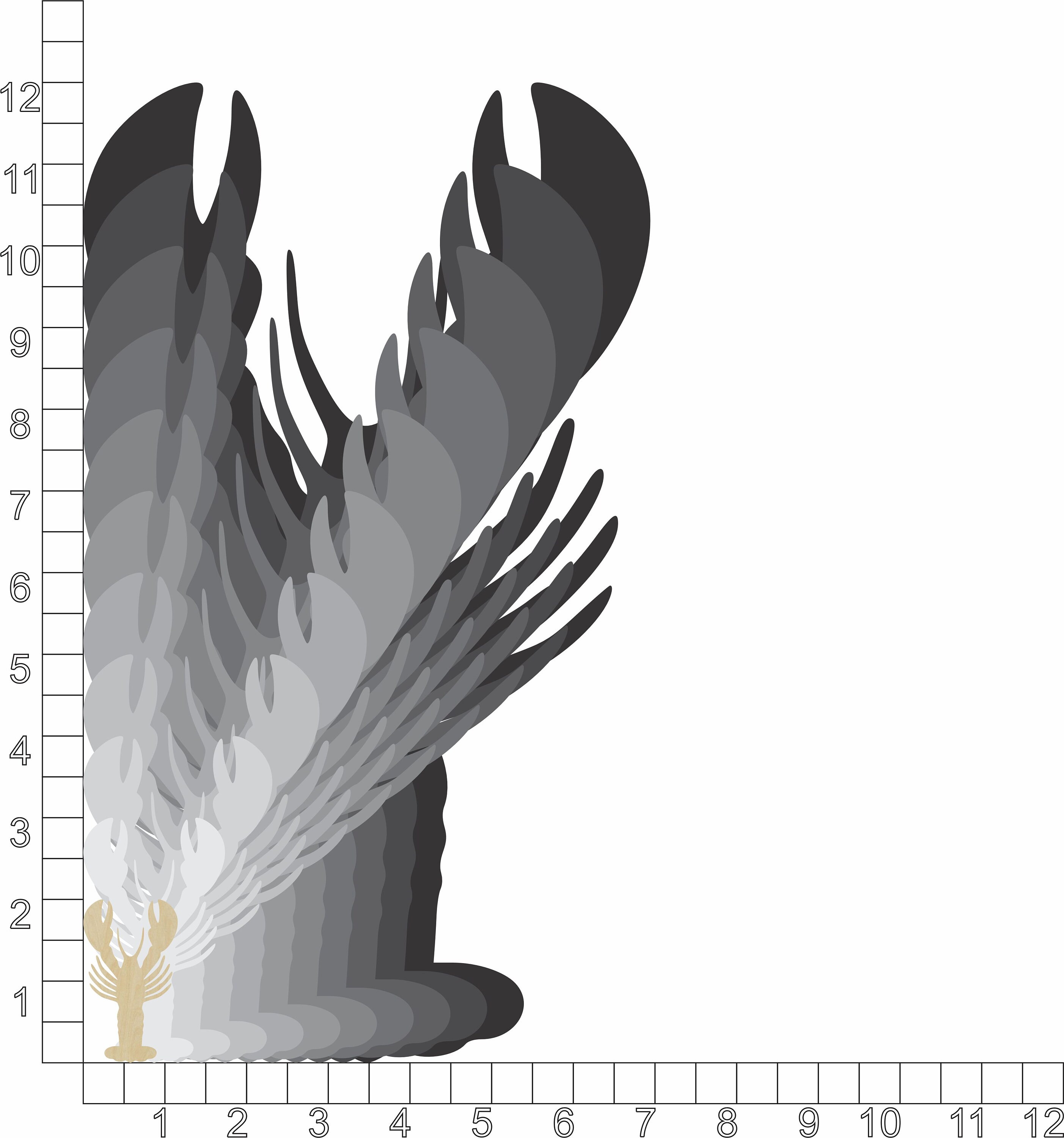 Lobster Shape sea Ocean Multiple Sizes Laser Cut - Etsy