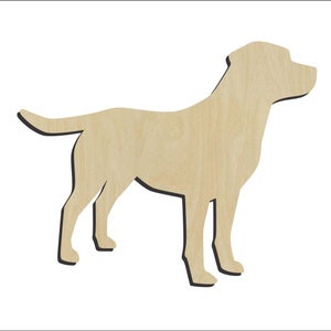 Labrador | Lab | Dog Shape | Multiple Sizes | Laser Cut | Unfinished ...