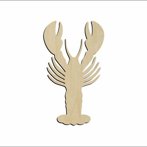 Lobster Shape |sea | Ocean | Multiple Sizes | Laser Cut | Unfinished ...