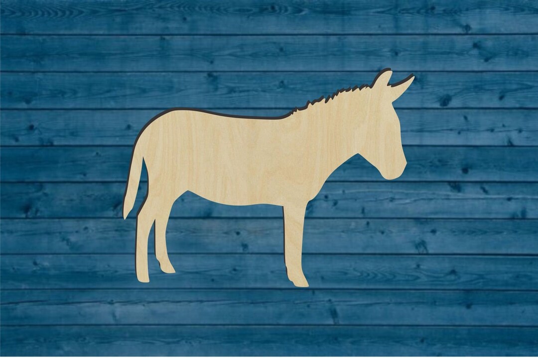 Nativity | Donkey Shape | Multiple Sizes | Laser Cut | Unfinished ...