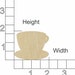 Tea Cup Shape | Coffee Cup | Multiple Sizes | Laser Cut | Unfinished ...