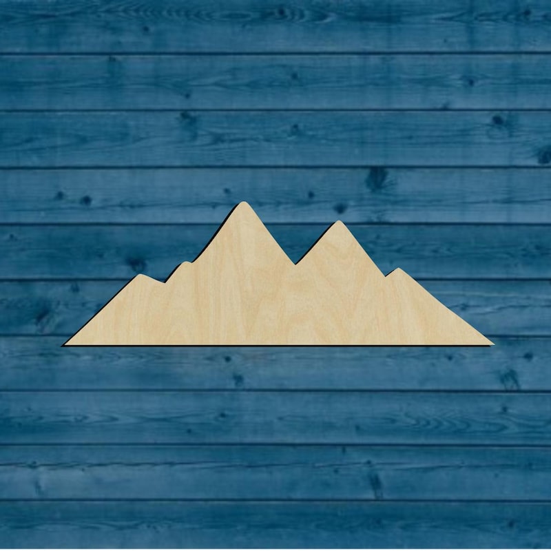 Mountain Cutout - Etsy