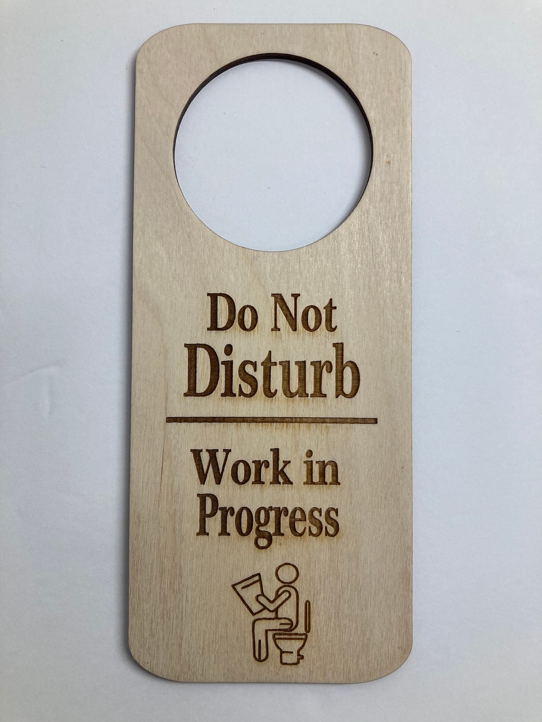 Door Hanger | Do Not Disturb | Work is in Progress - Etsy