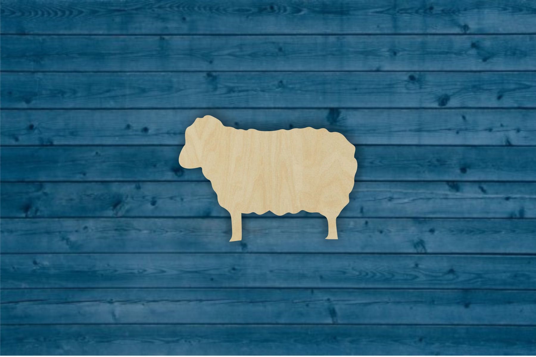 Sheep Shape | Multiple Sizes | Laser Cut | Unfinished | Wood Cutouts ...