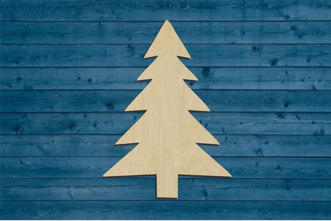 Forest | Pine Tree Shape | Multiple Sizes | Laser Cut | Unfinished ...