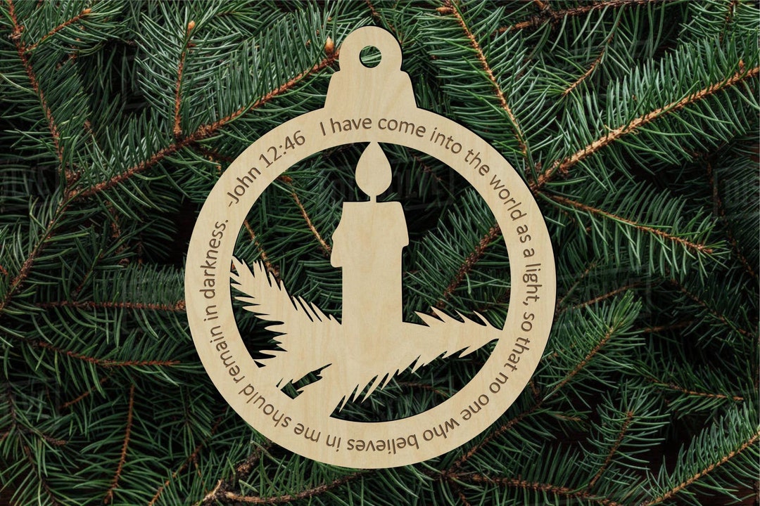 Christian Ornaments | Christmas | Scripture- Bible Verses | Bulk ...