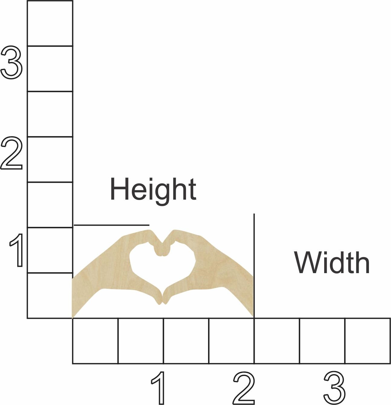 Sign Language Wedding Love Hand Heart Valentines Shape - Etsy