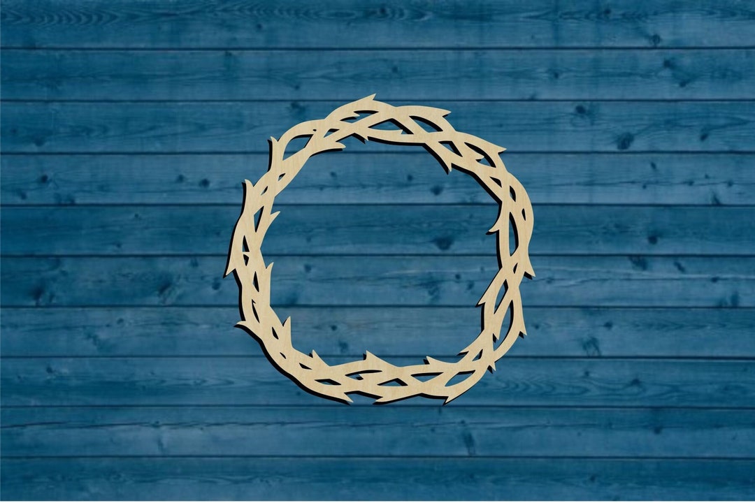 Crown of Thorns | Easter Shape | Christian | Jesus | Multiple Sizes ...