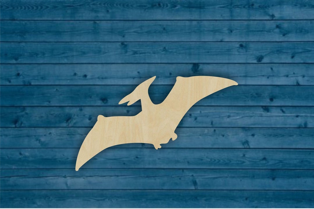 Pterodactyl Shape | Multiple Sizes | Laser Cut | Unfinished | Wood ...
