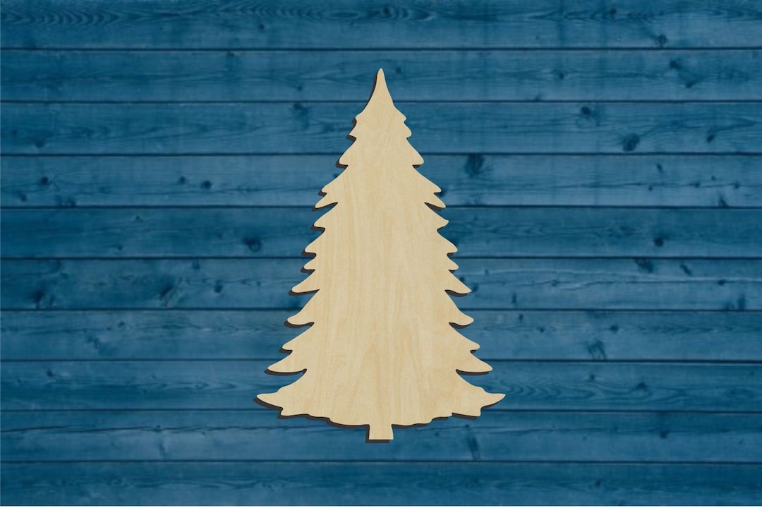 Fir Tree Shape | Forest | Multiple Sizes | Laser Cut | Unfinished ...
