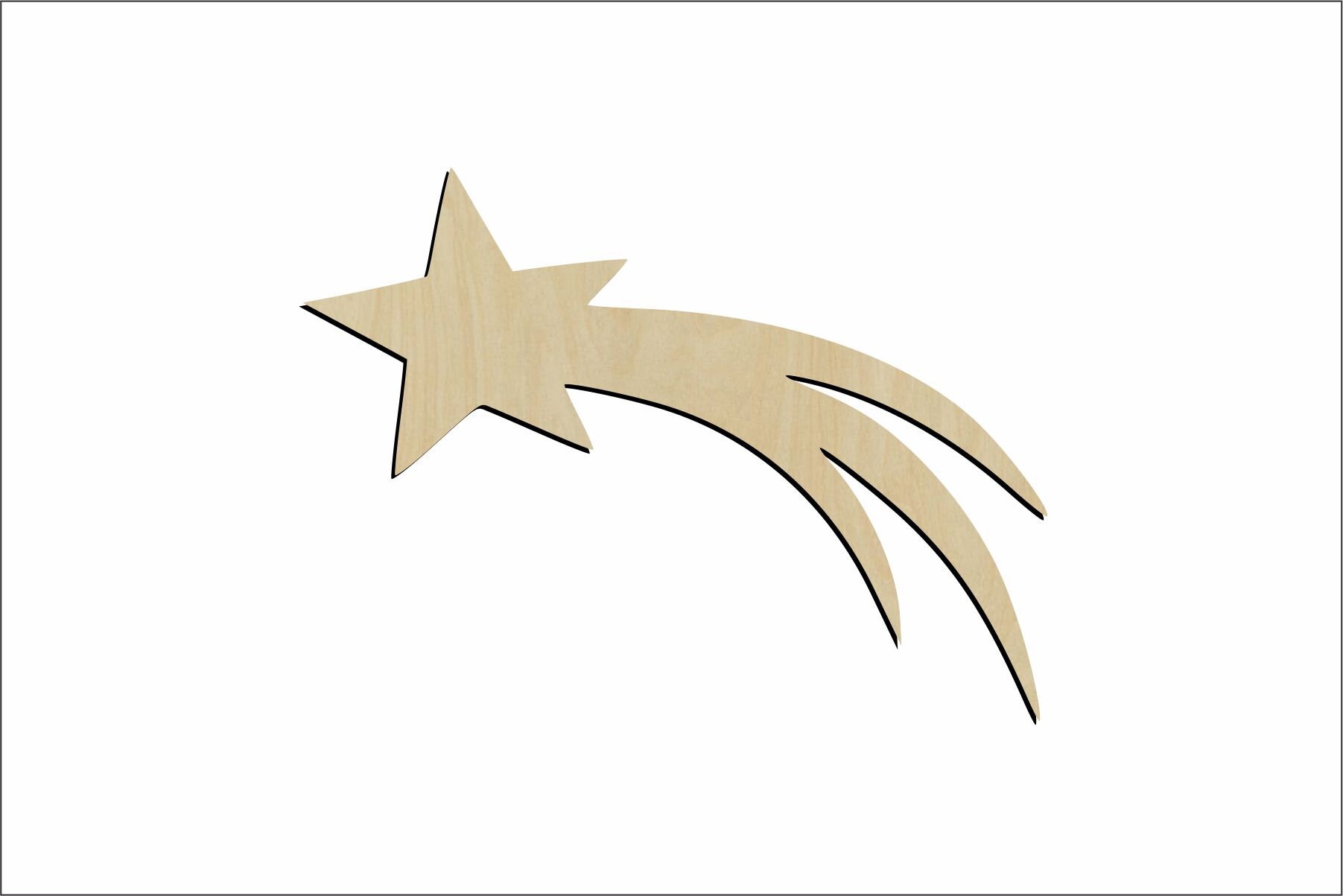 Shooting Star Shape Solar System Space Planets Multiple - Etsy