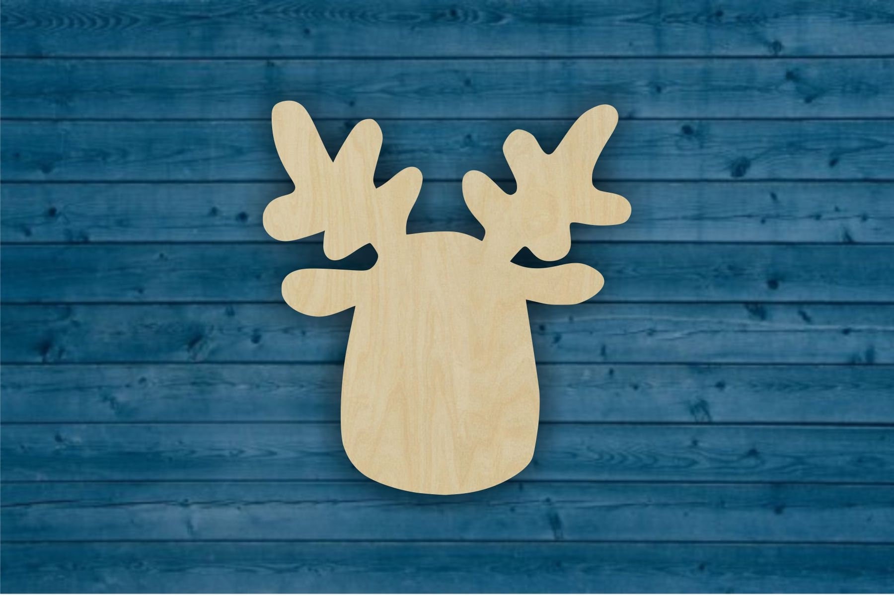 Reindeer Shape Multiple Sizes Laser Cut Unfinished - Etsy