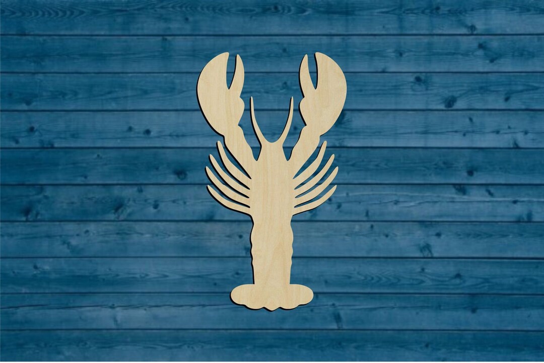Lobster Shape |sea | Ocean | Multiple Sizes | Laser Cut | Unfinished ...