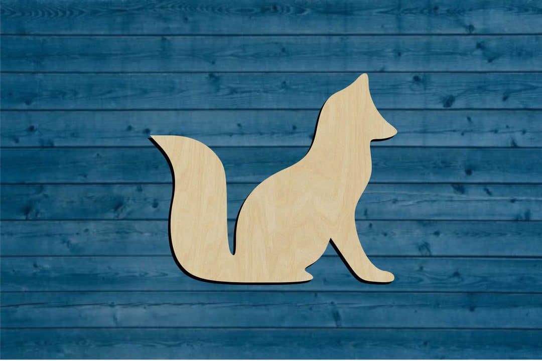 Fox Shape | Forest-woodland Animals | Multiple Sizes | Laser Cut ...