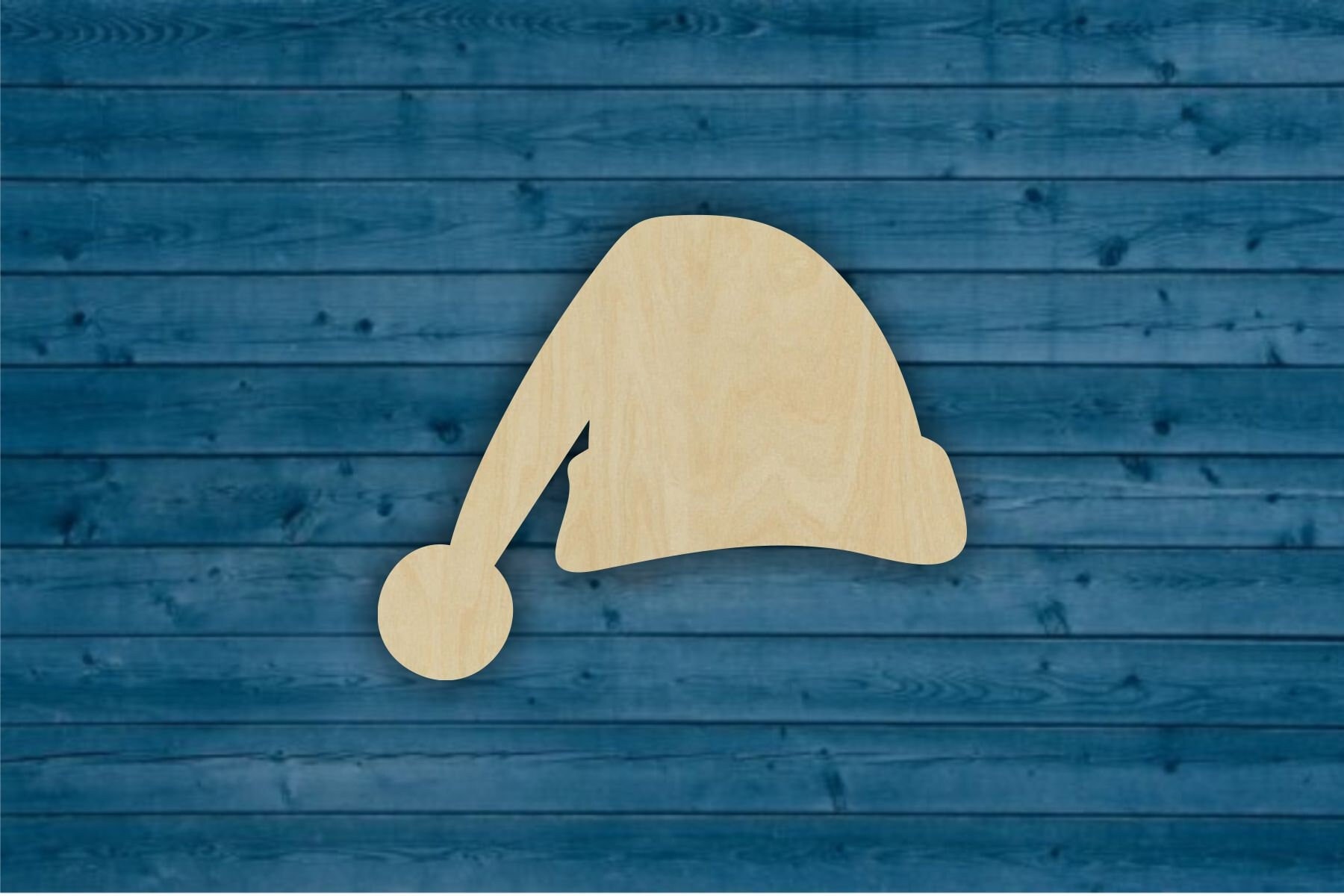 Santa Hat Shape Multiple Sizes Laser Cut Unfinished - Etsy