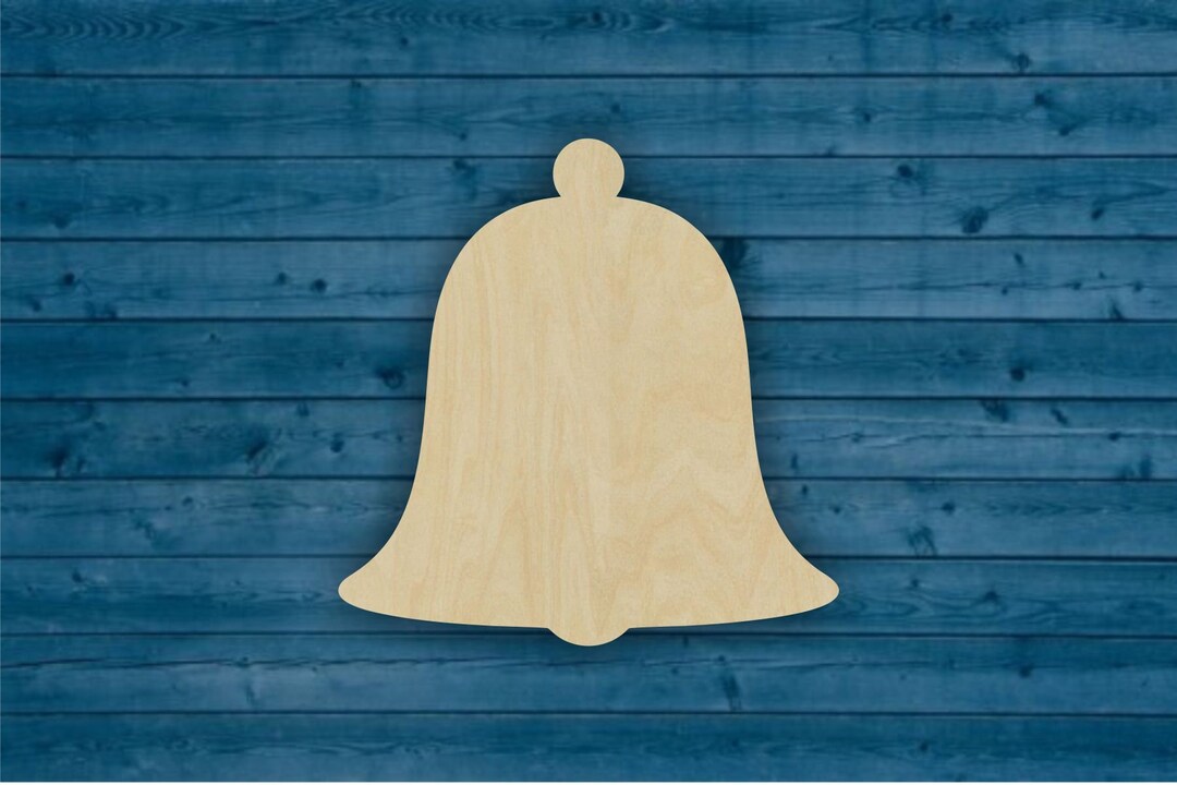 Bell Shape | Multiple Sizes | Laser Cut | Unfinished | Wood Cutouts ...