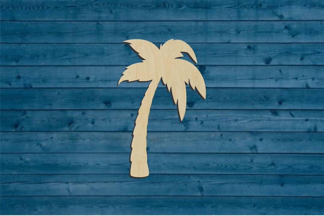 Palm Tree Shape |nativity | Multiple Sizes | Laser Cut | Unfinished ...
