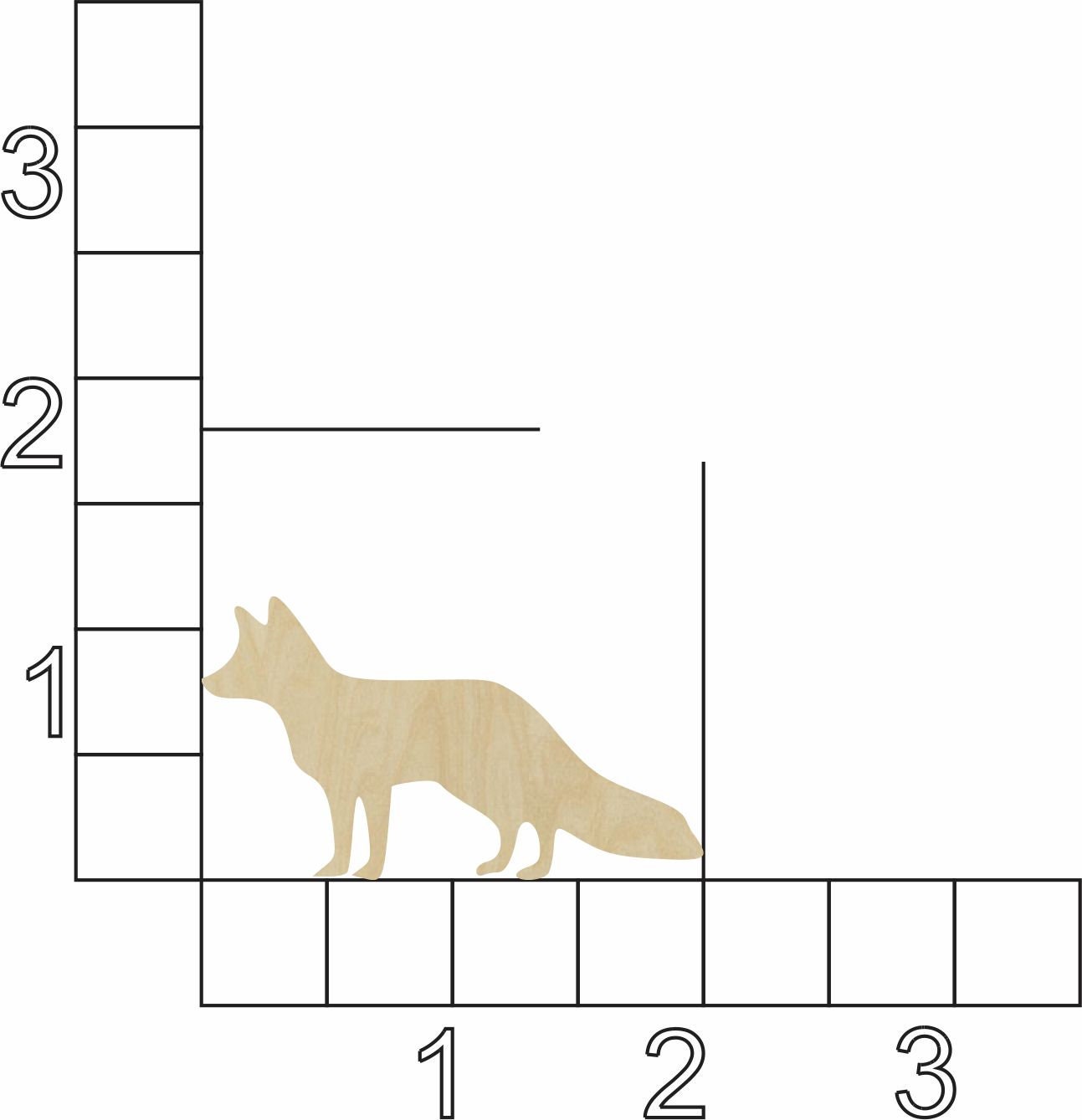 Fox Shape | Multiple Sizes | Laser Cut | Unfinished | Wood Cutouts ...