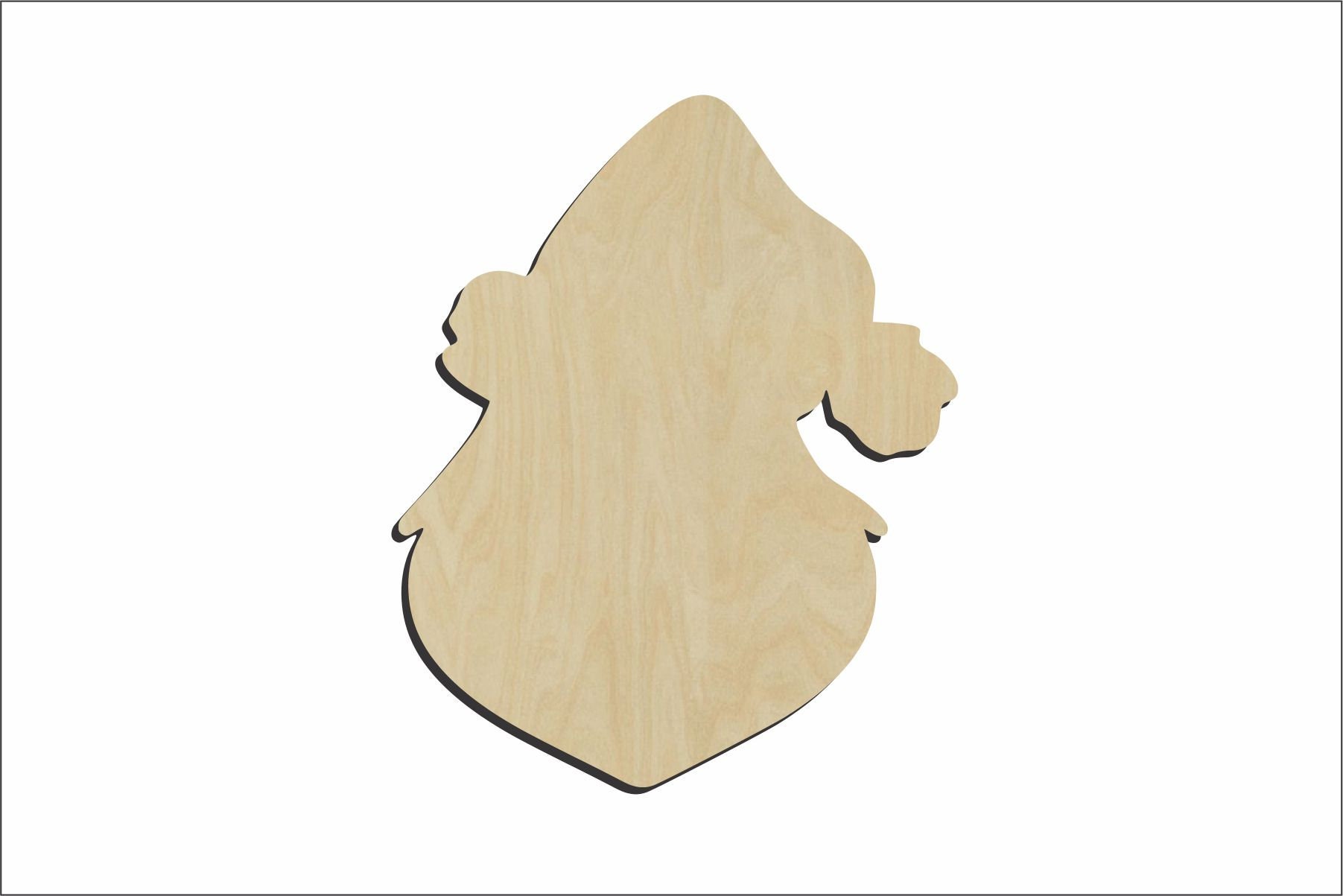 Christmas Grinch Shape Multiple Sizes Laser Cut - Etsy