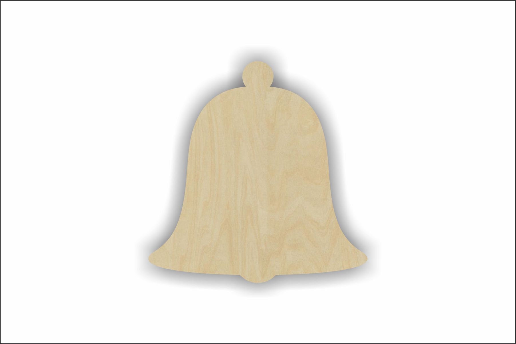 Bell Shape Multiple Sizes Laser Cut Unfinished Wood - Etsy