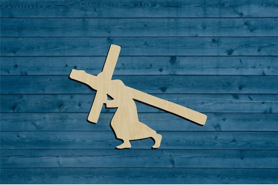 Christian Easter Jesus Cross Shape Multiple Sizes - Etsy