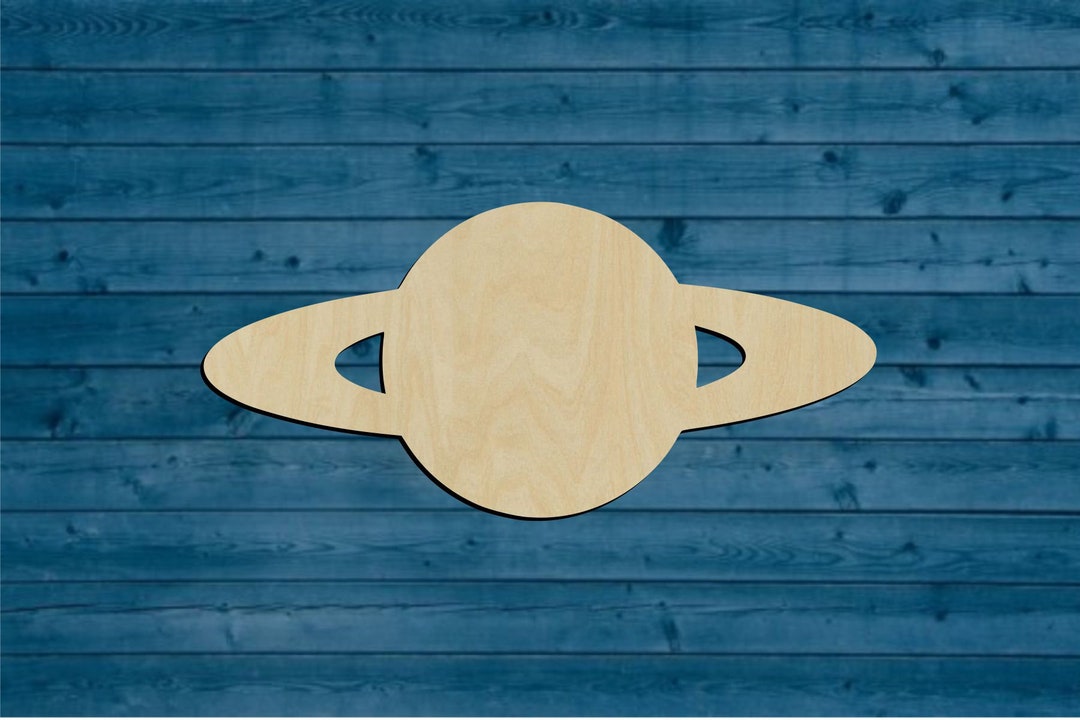 Planet Saturn Shape | Space | Solar System | Multiple Sizes | Laser Cut ...