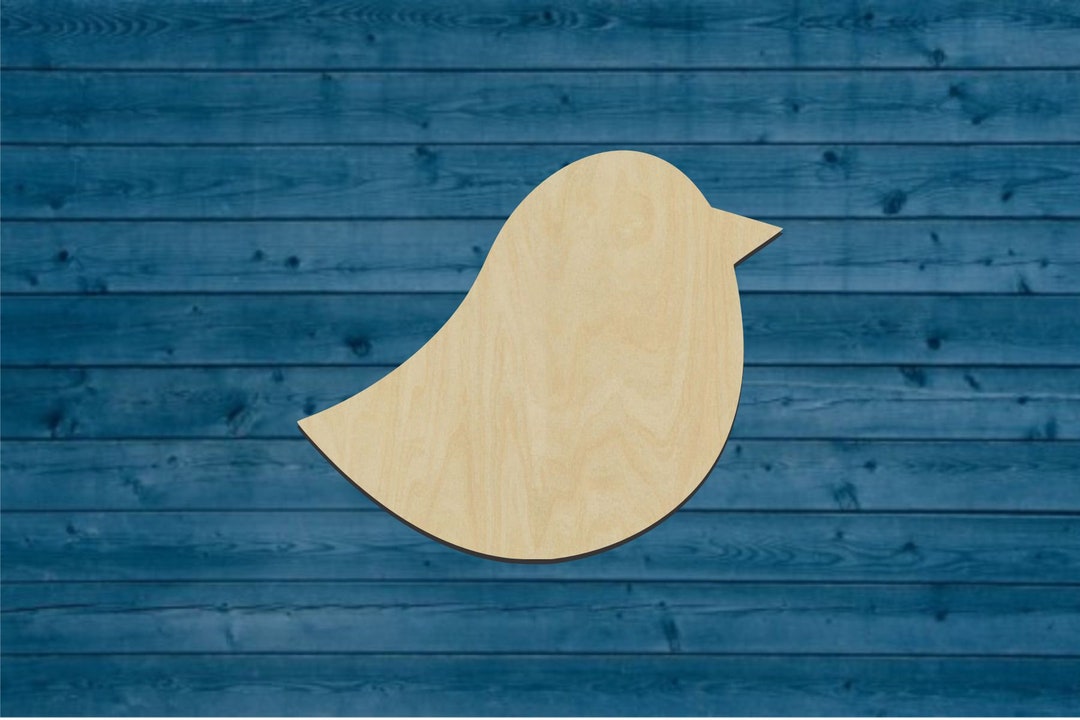 Animal | Spring | Bird Shape | Multiple Sizes | Laser Cut | Unfinished ...