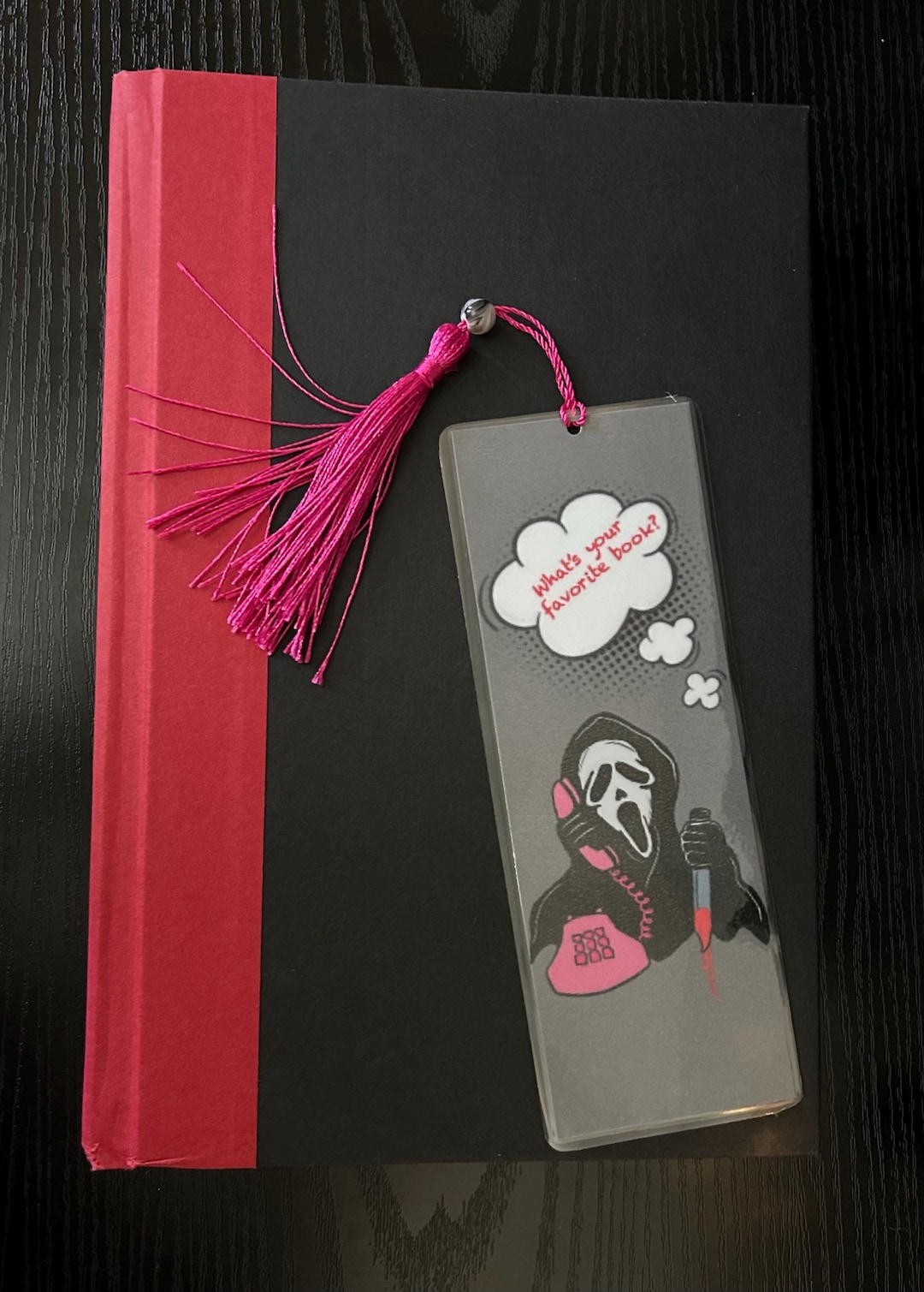 Scream Bookmark - Etsy