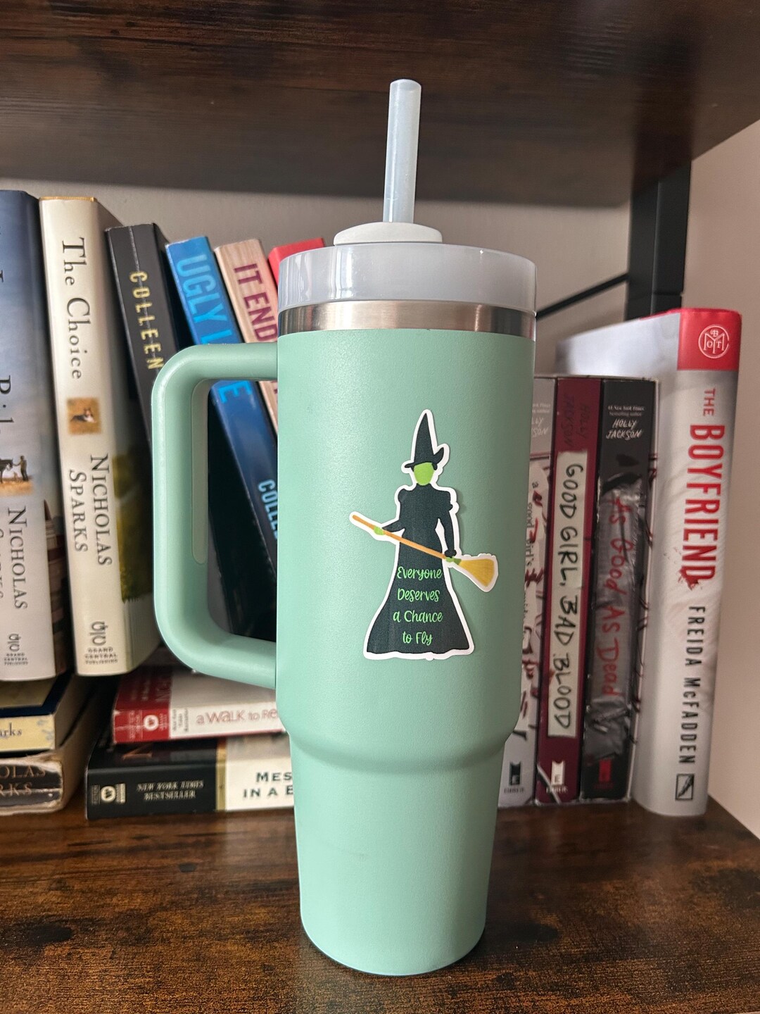 Elphaba Waterproof Sticker, Hand-drawn Vinyl Decal - Etsy UK