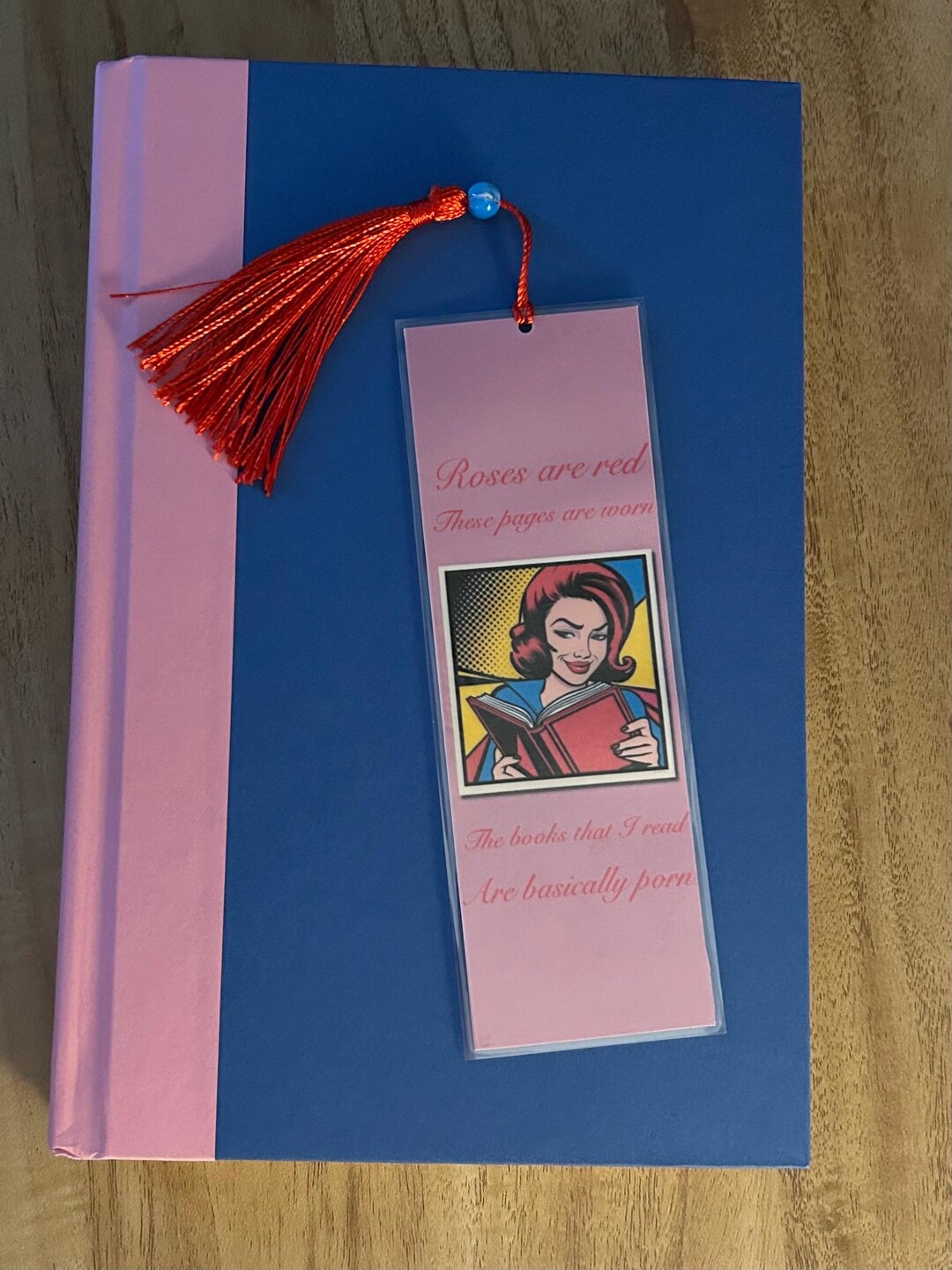 Cheeky Poem Bookmark - Etsy