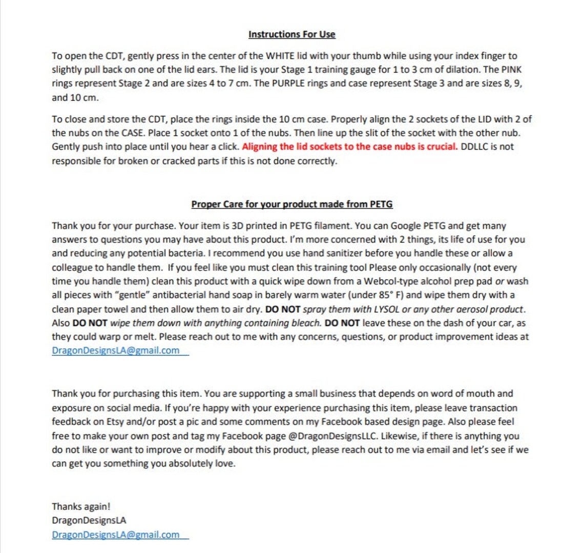 Cervical Dilation Pocket Trainer New Labor Nurse Training - Etsy