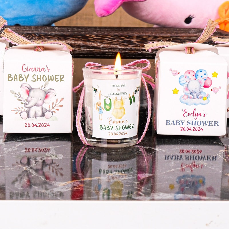 Velas Para Baby Shower Etsy México