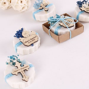Handmade Baptism Scented Soap Favors, First Communion Soap Favors, Baby ...